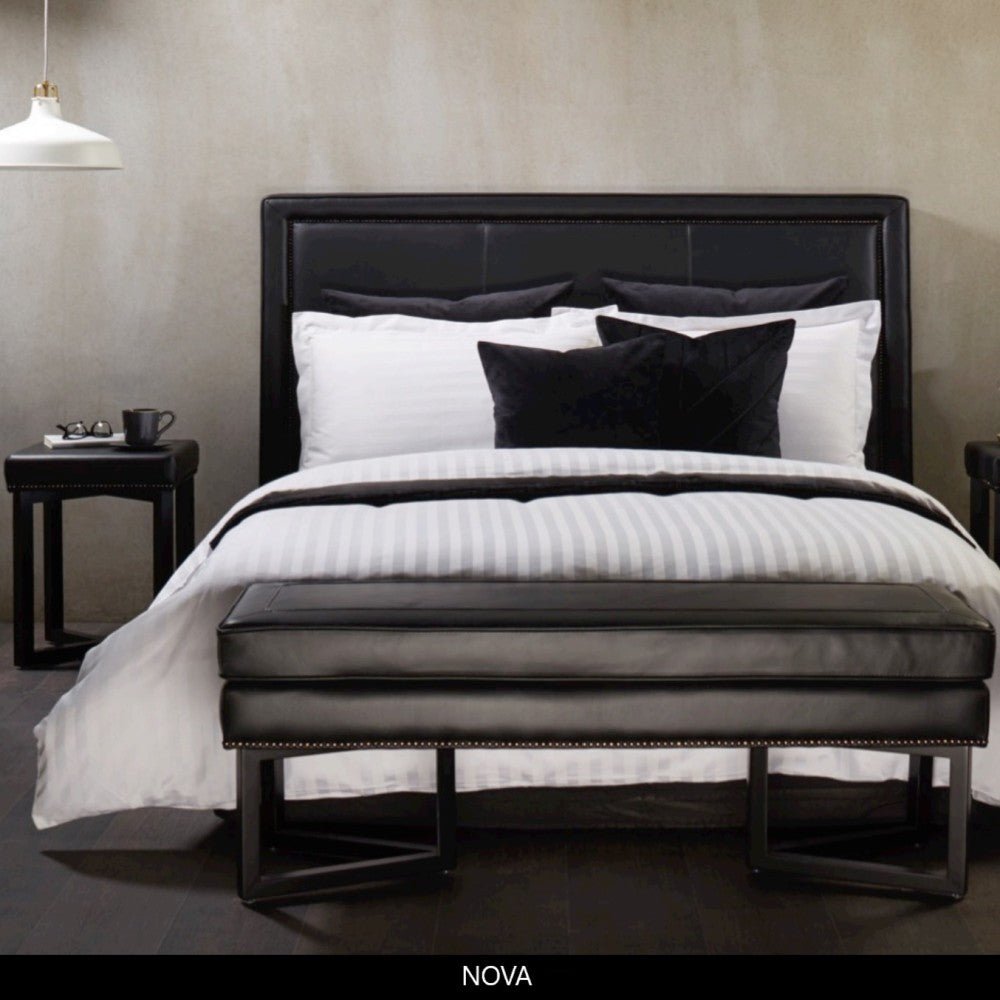 Moran Nova Bed Head Square Design with Hand Studding